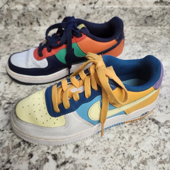 Nike | Shoes | Nike Air Force Lv8 Gs What The Af1 Multicolor Fq836892 ...